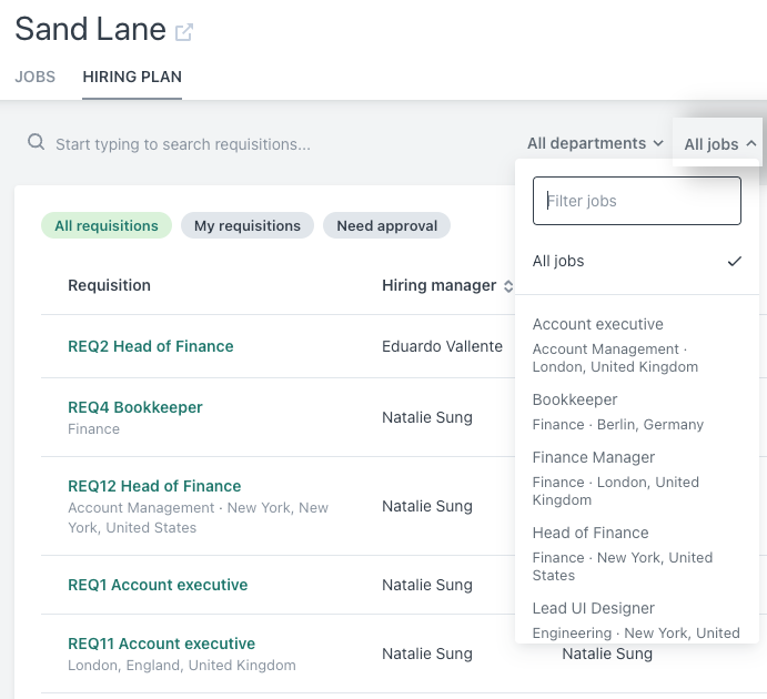 How do I see the req(s) a job is associated with? – Workable Support