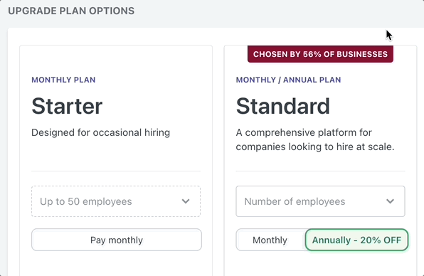 Purchasing a Workable plan – Workable Support