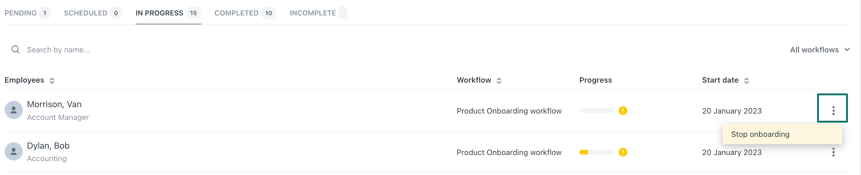 Can I resend an onboarding email? – Workable Help