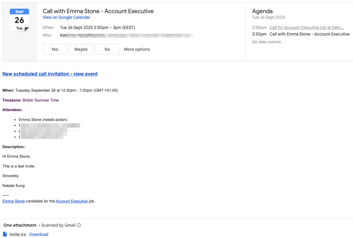 Scheduling events overview – Workable Help
