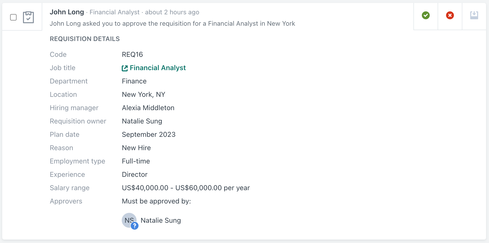 Approving/rejecting requisitions – Workable Support