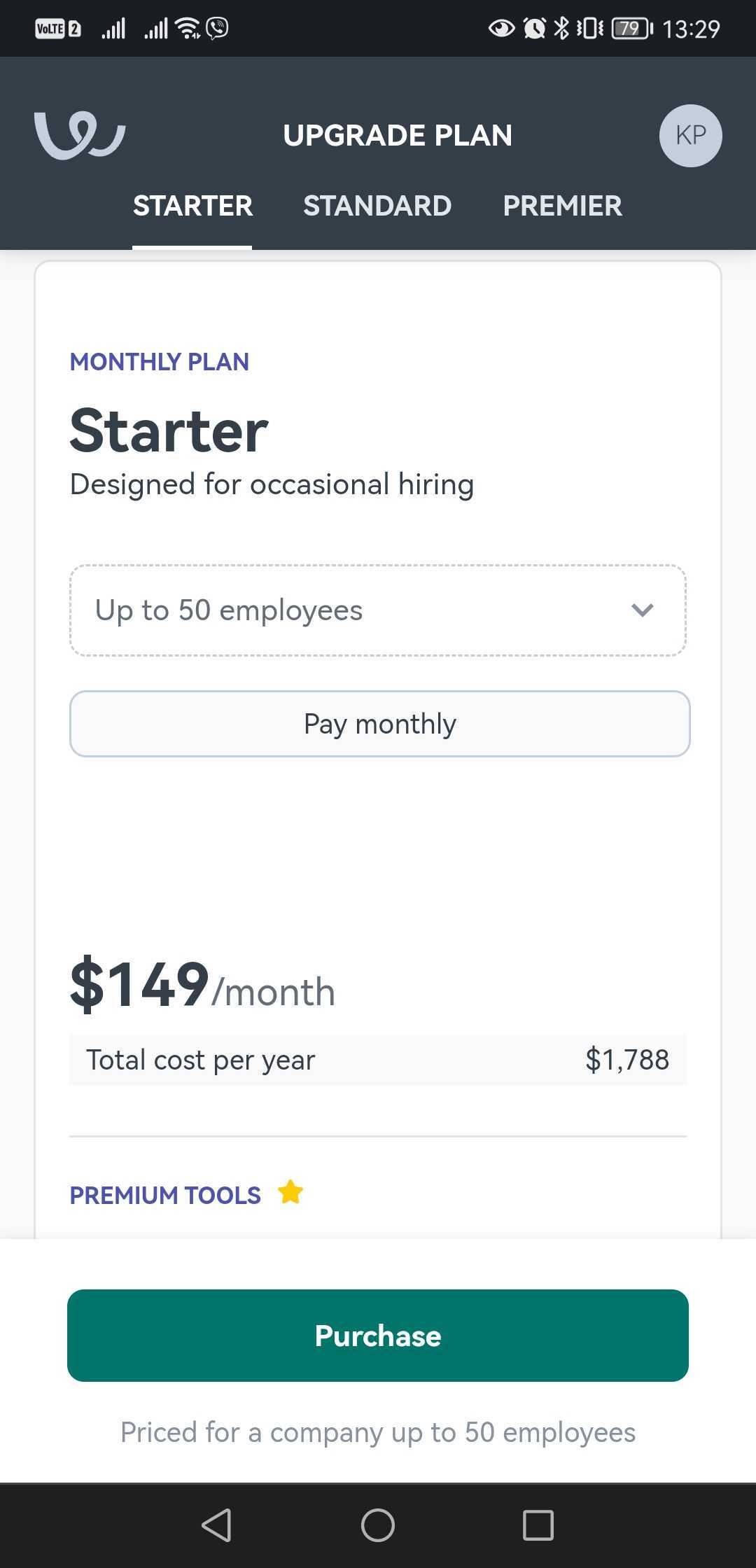 Purchasing a Workable plan – Workable Support