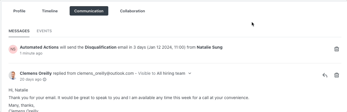How do I cancel a scheduled automated action? – Workable Help