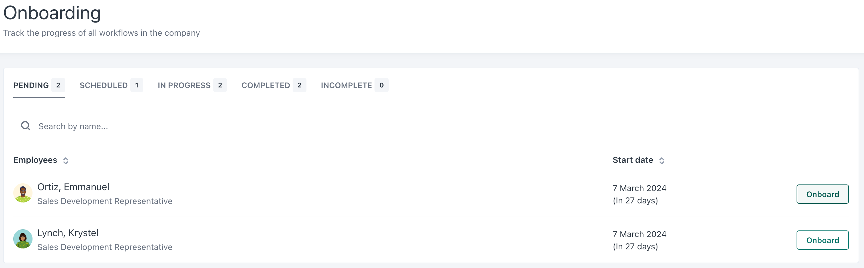 Onboarding new hires – Workable Help