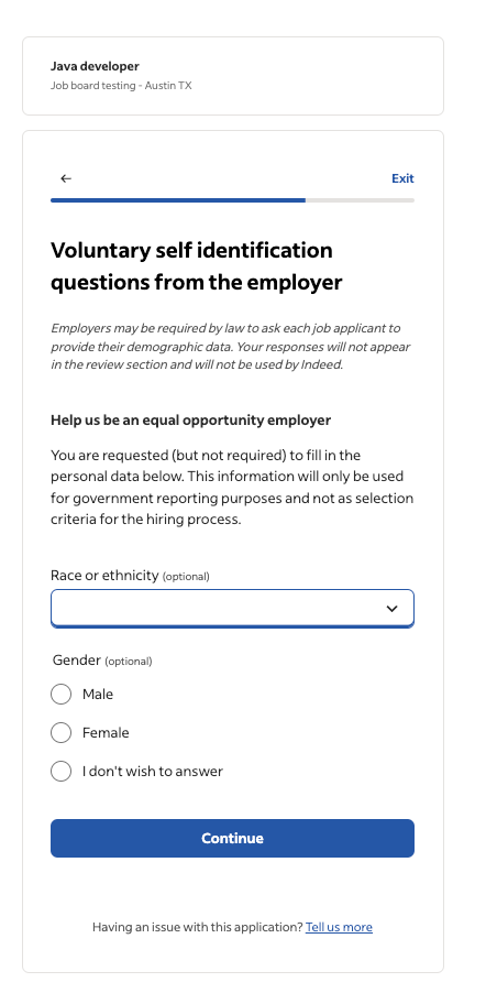 EEO survey: how will candidates complete it? – Workable Help
