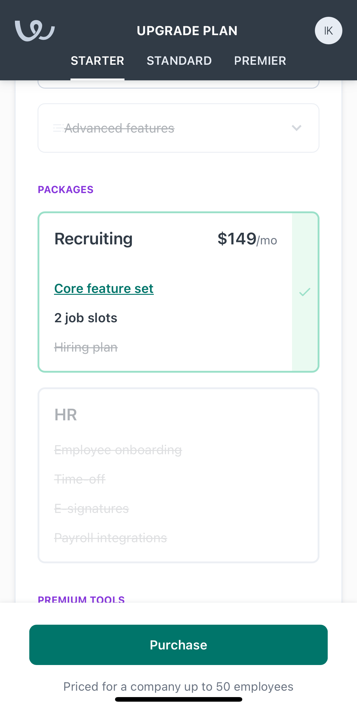 Purchasing a Workable plan – Workable Support