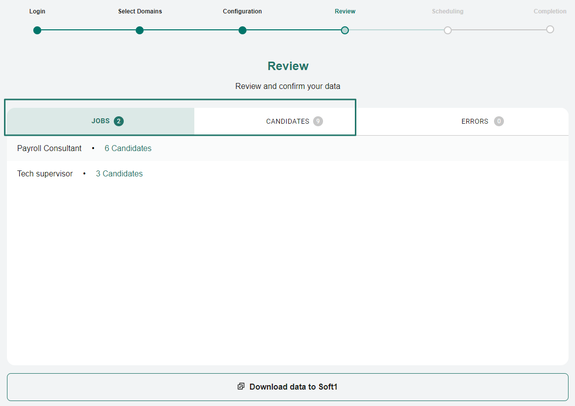 Integrating With Softone Workable Help