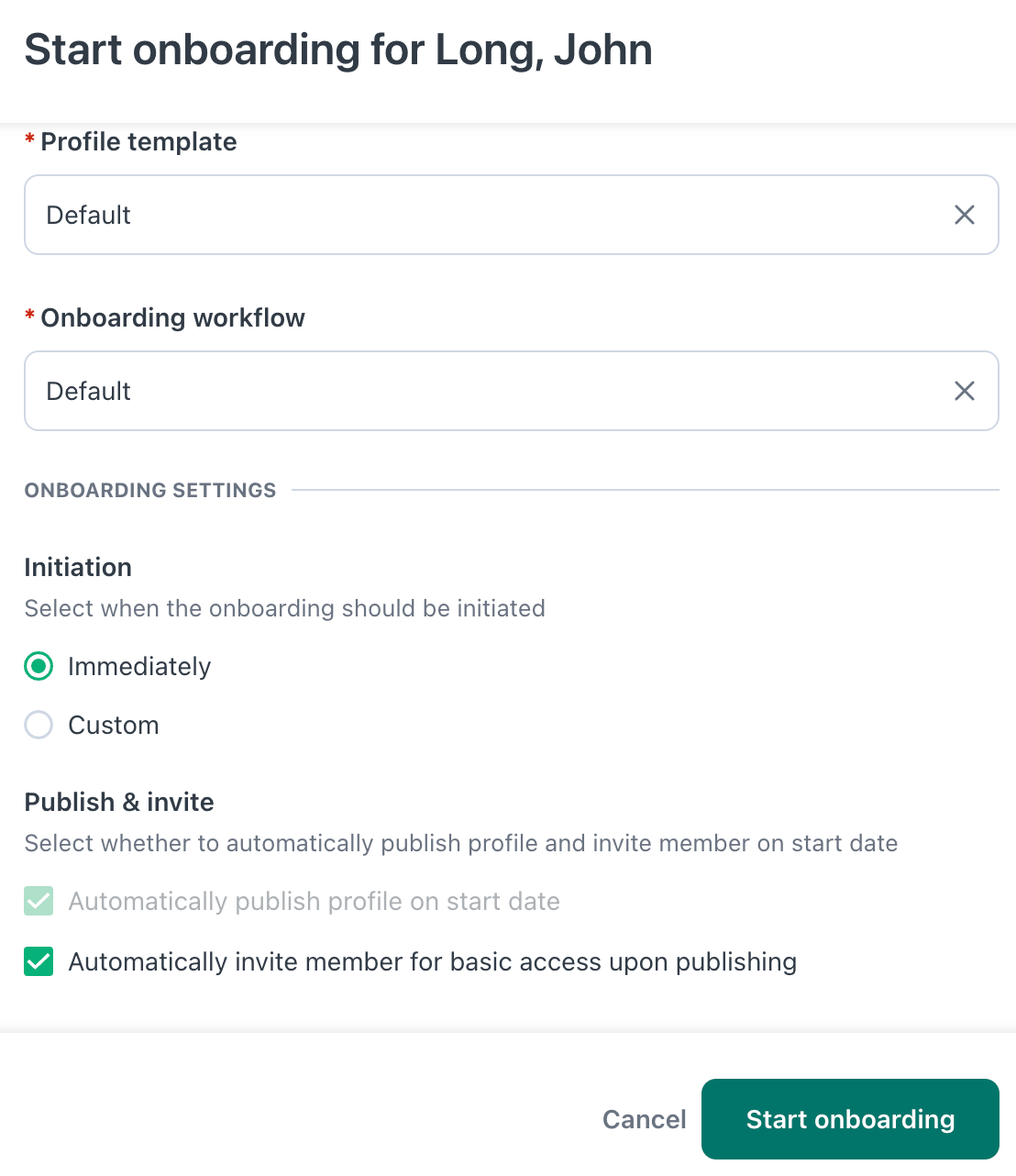 Onboarding new hires – Workable Help