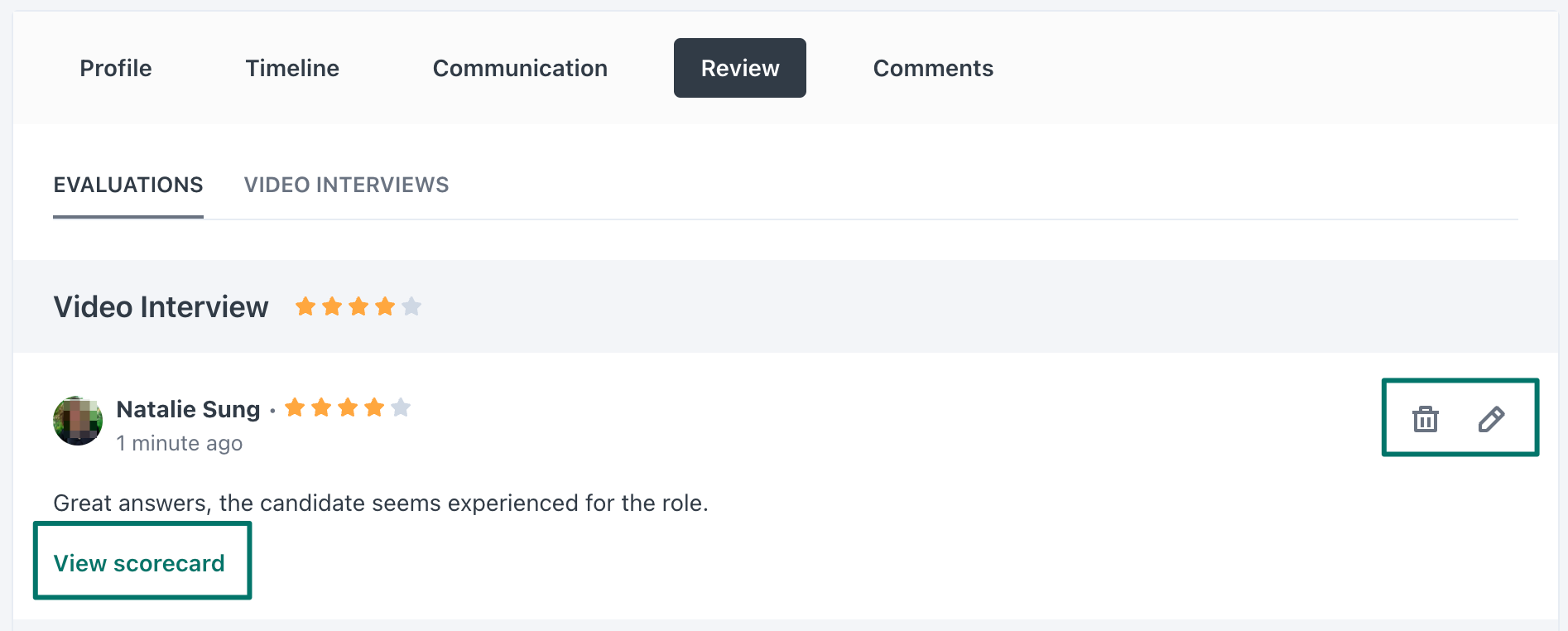 Reviewing and evaluating a Workable Video Interview – Workable Help