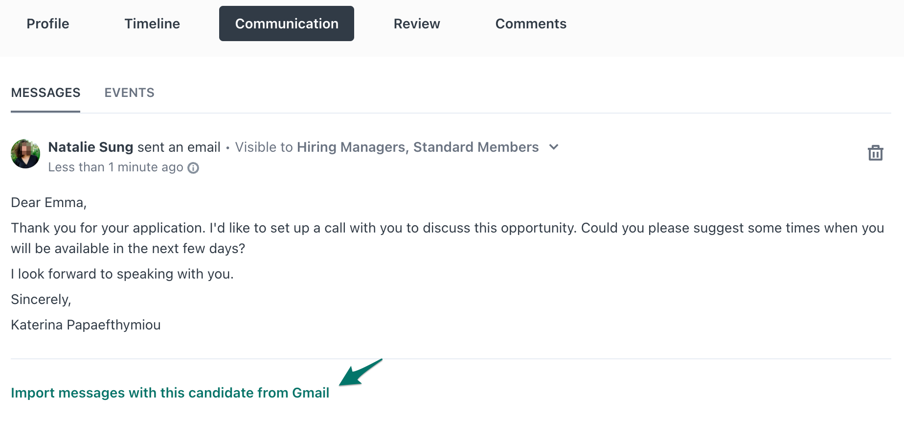 How do I import emails from my inbox? – Workable Help