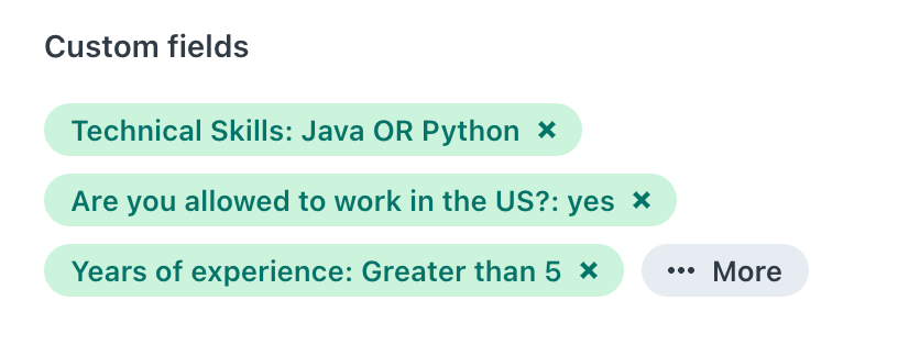 How do I filter candidates by custom field information? – Workable Help