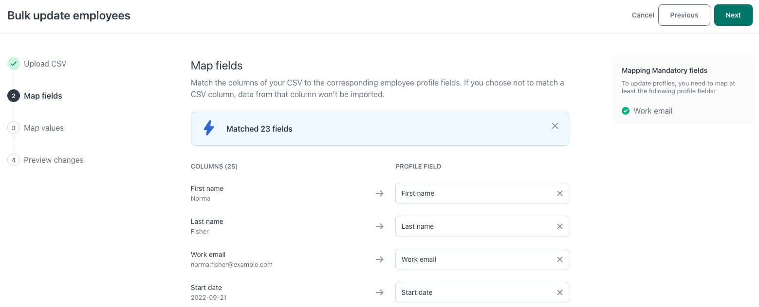 Bulk updating employees via CSV – Workable Help