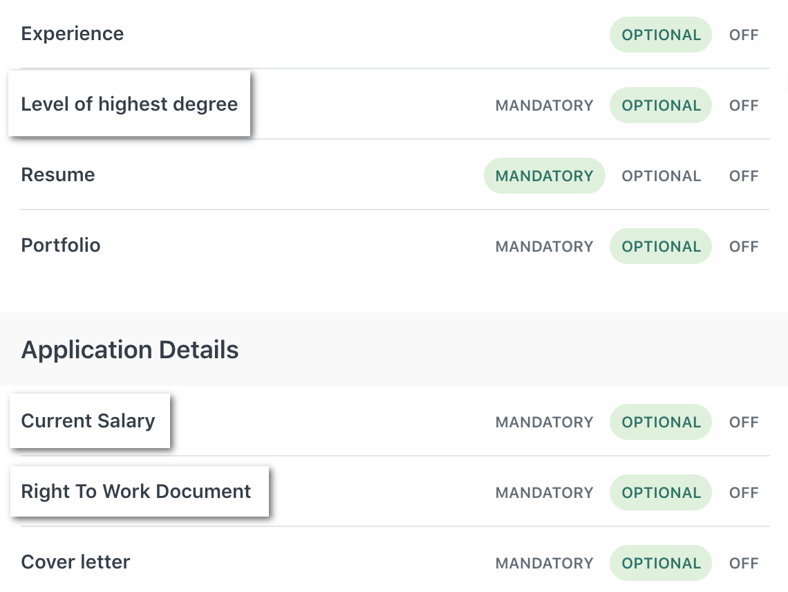 How can I change/reorder application form fields? – Workable Help