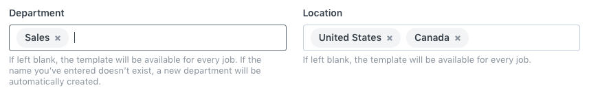 Organizing by department and location – Workable Help