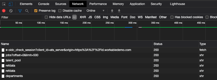 Creating a HAR file for troubleshooting – Workable Help