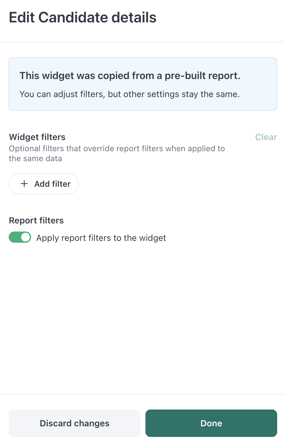 Creating custom reports using the widget builder – Workable Help