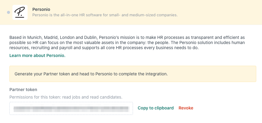 Integrating with Personio – Workable Help