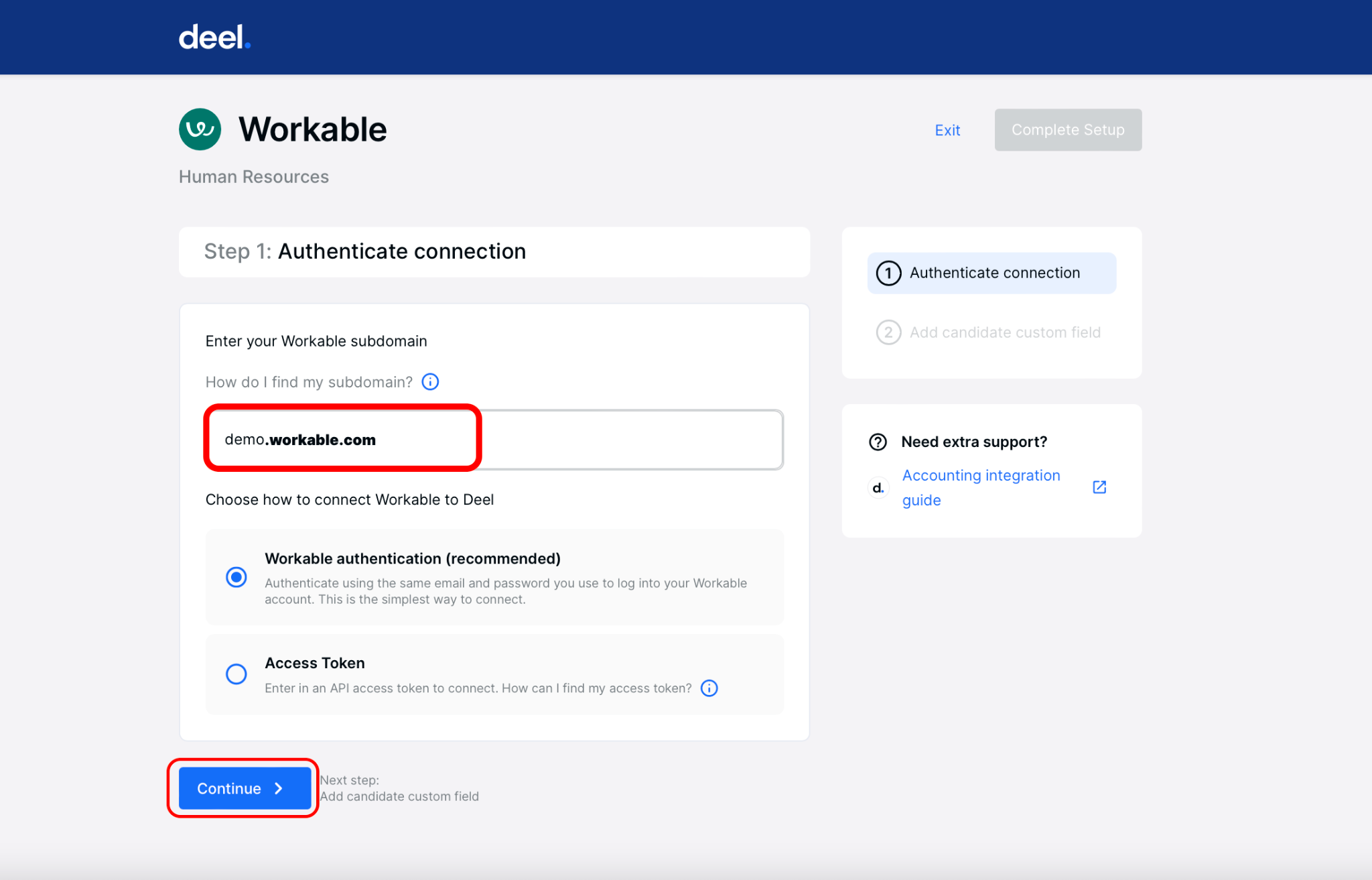 Integrating with Deel – Workable Help