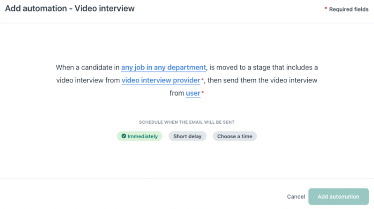 Can I automate third-party Video Interviews & Assessments? – Workable Help